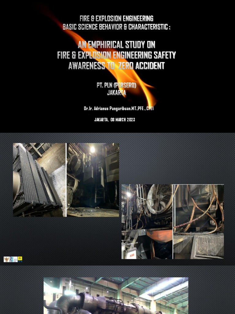 Fire & Explosion Engineering - PLN-Jakarta.R1 | PDF