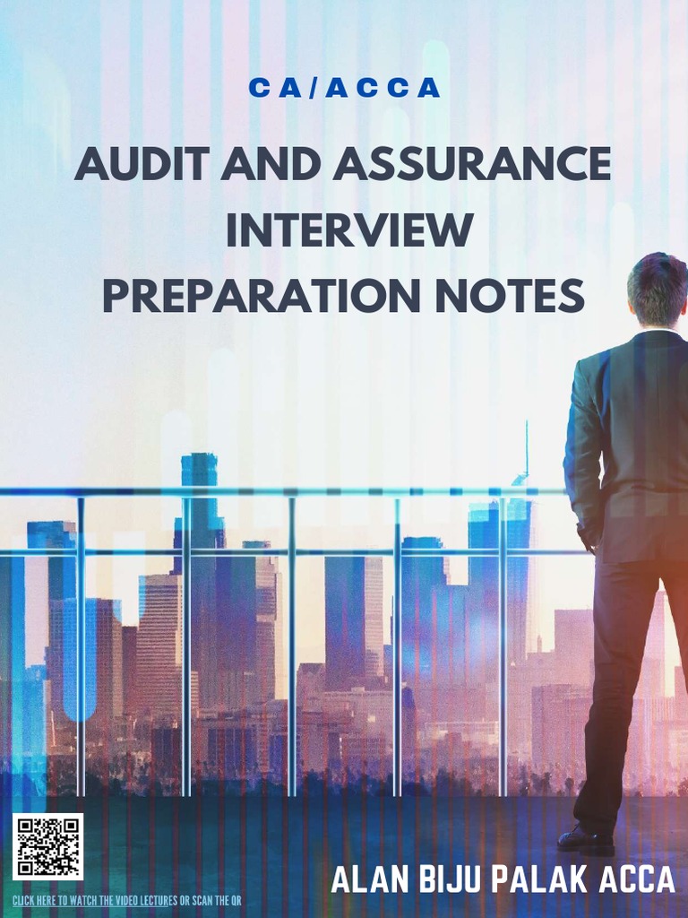 Auditing Interview Prepartaion Notes by Alan Biju Palak ACCA PDF ...