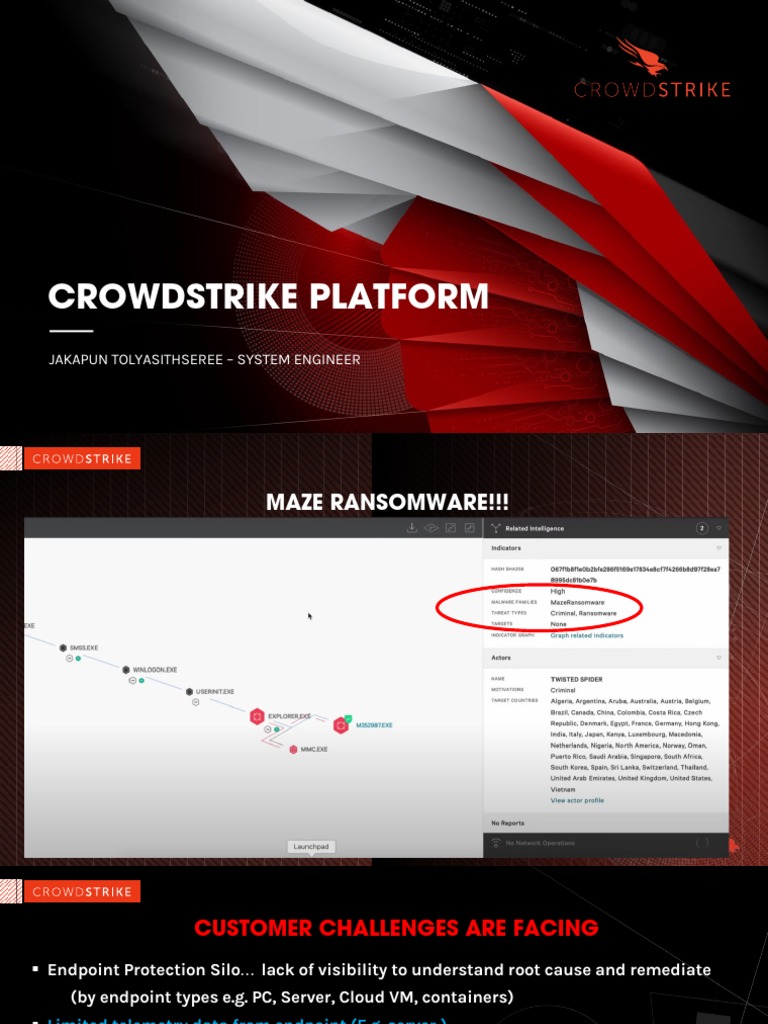 CrowdStrike Platform: Providing Comprehensive Endpoint Protection ...