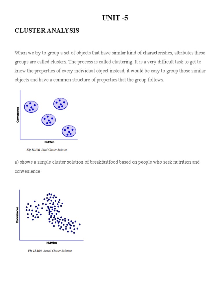 Unit - 5 BRM | PDF | Cluster Analysis | Marketing Unit - 5 BRM | PDF | Cluster Analysis | Marketing
