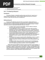 Basic Principles of Research | PDF | Methodology | Cognition