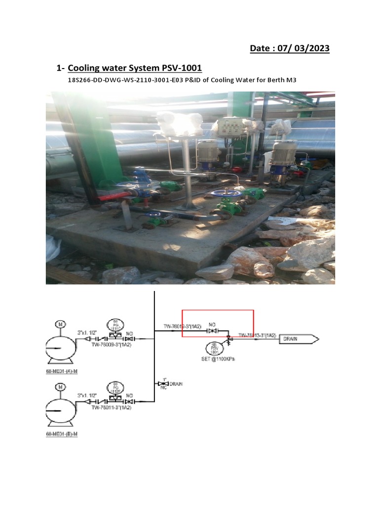 Cooling Water & Instrument Air PDF | PDF