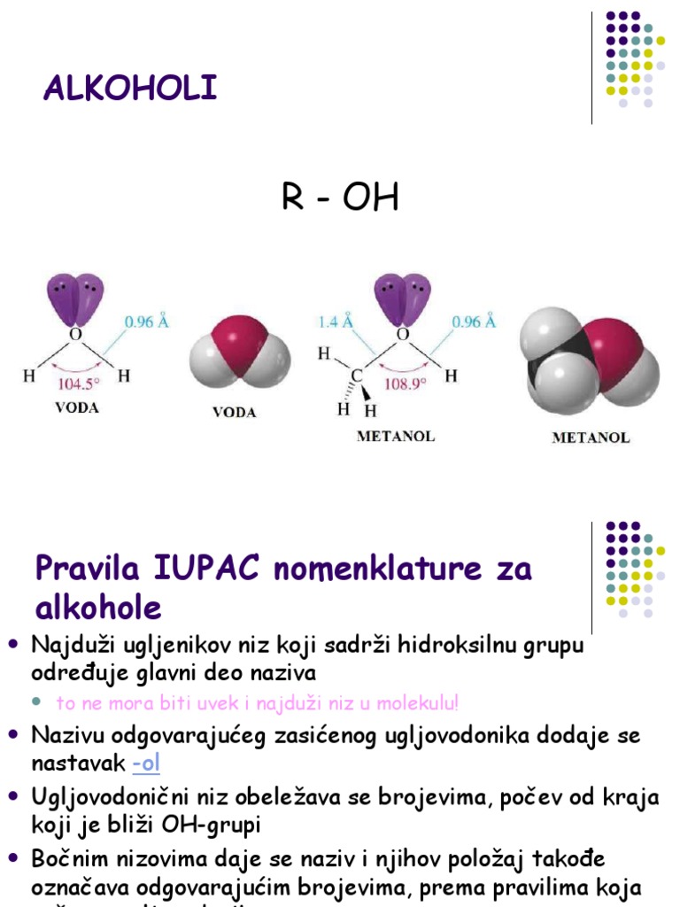 Alkoholi.ppt | PDF