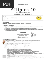 4th Quarter Module Grade 10 | PDF