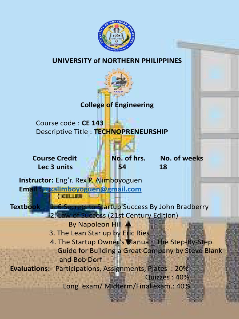 Technopreneurship Course Overview | PDF | Entrepreneurship | Mindset