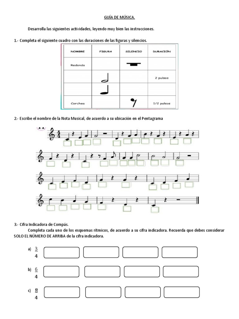 Guia Musica 5 | PDF