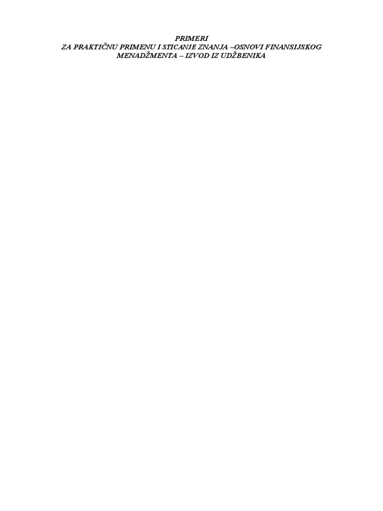 Primeri | PDF