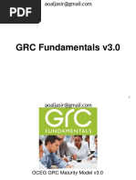 XM GRC Capability Model, 3.5 (OCEG Red Book) | PDF