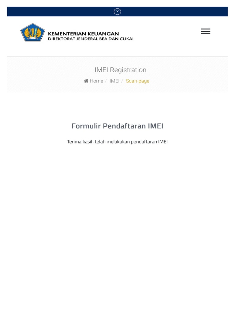 Imei Form | PDF