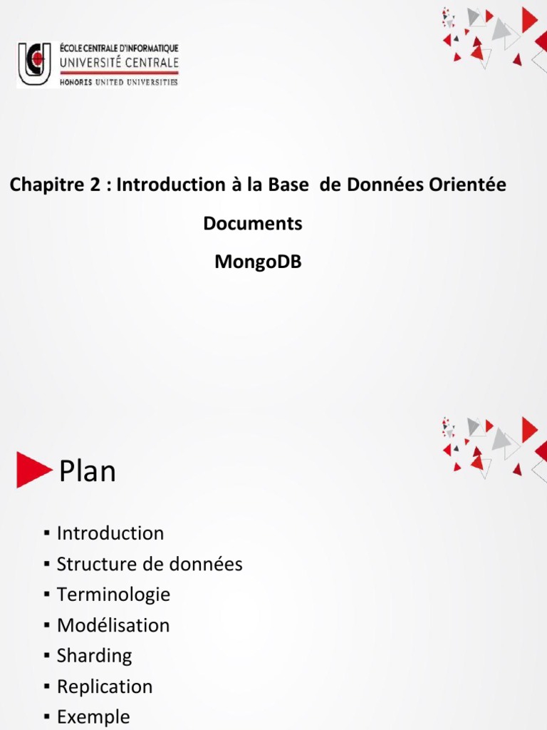 Chapitre2 Introduction MongoDB | PDF | MongoDB | Bases de données