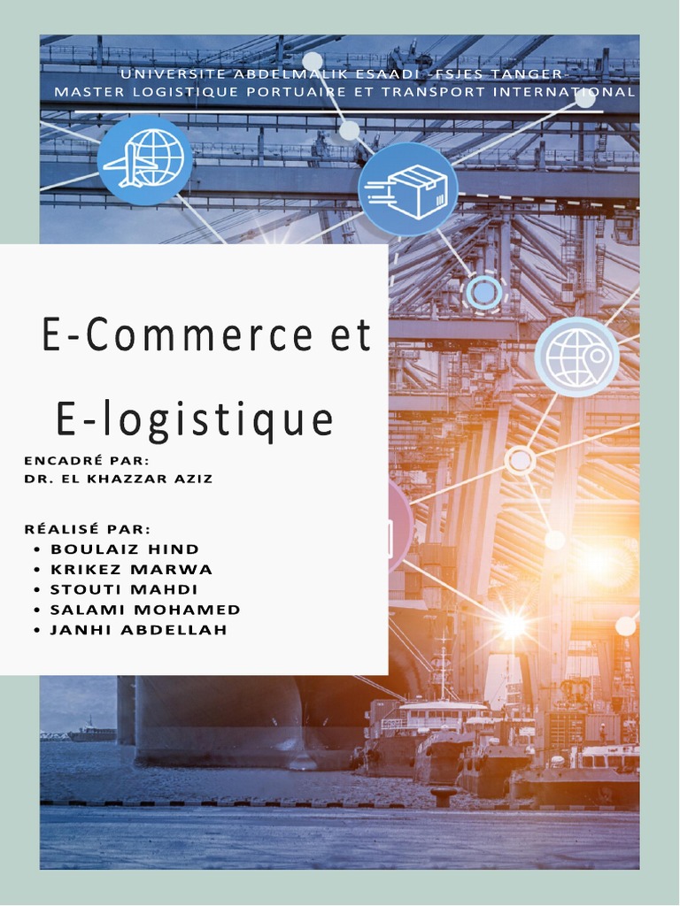 E-Logistique Et E-Commerce PDF | PDF | Logistique | Commerce électronique