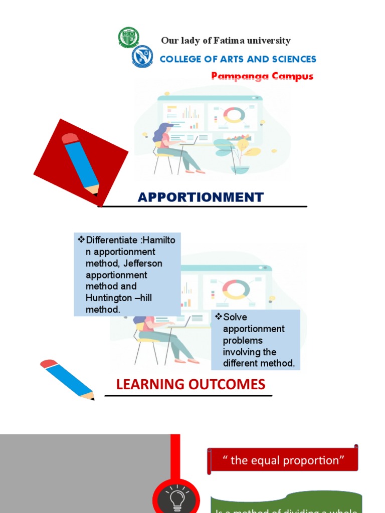 Apportionment Methods Guide | PDF | Arithmetic | Mathematics