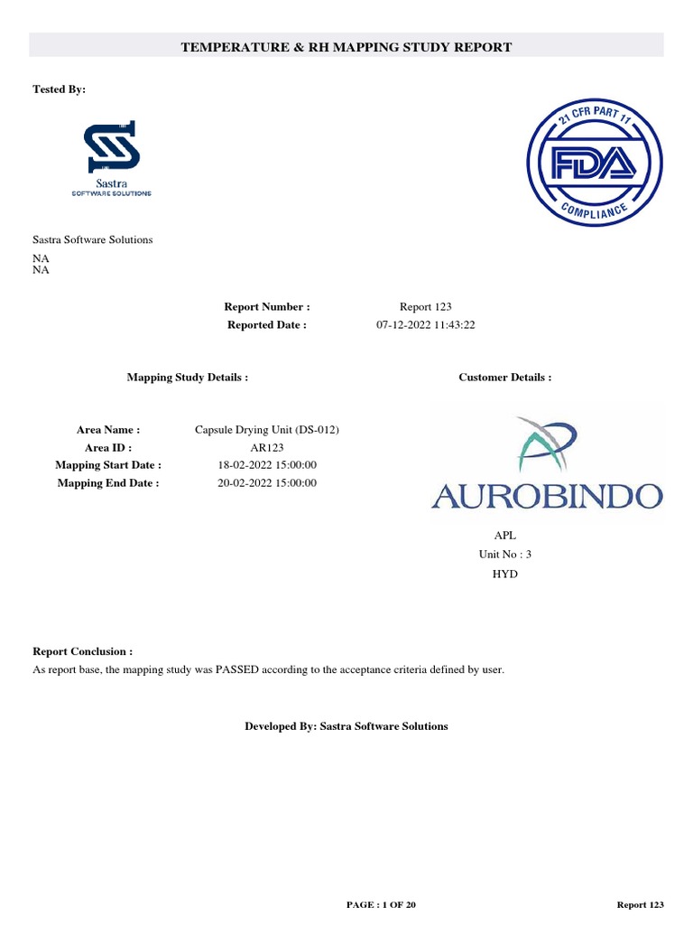 Sample Report | PDF | Computing