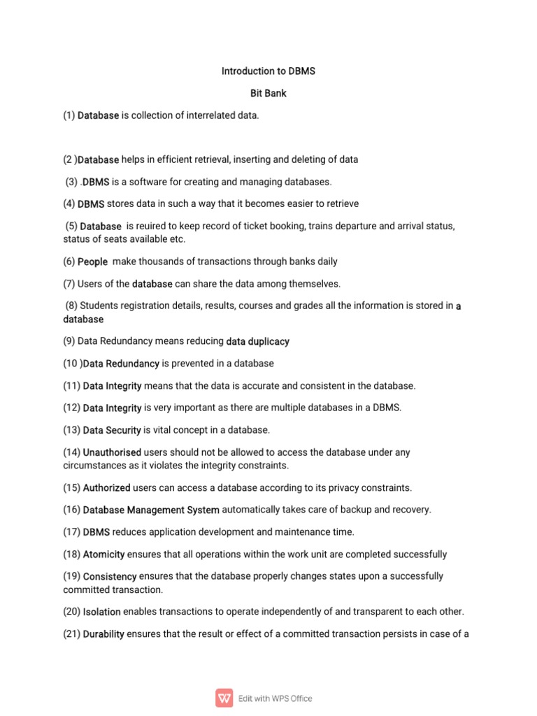 Bit Bank Dbms | PDF | Data Model | Information Technology