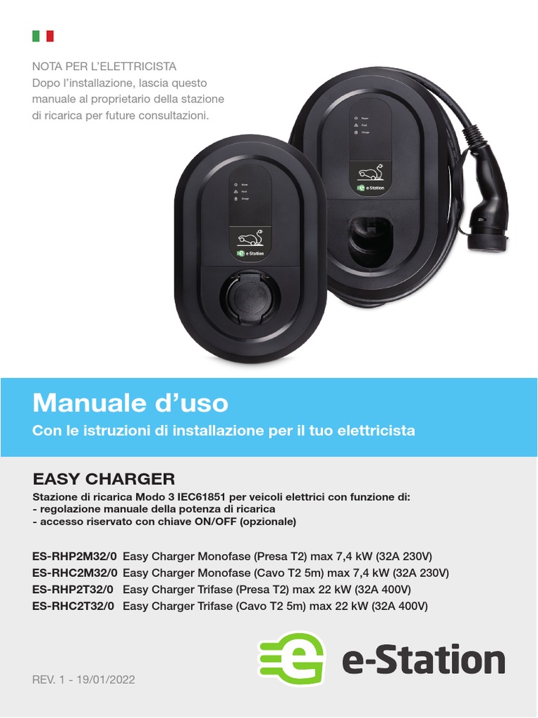 Manuale Easy Charger | PDF