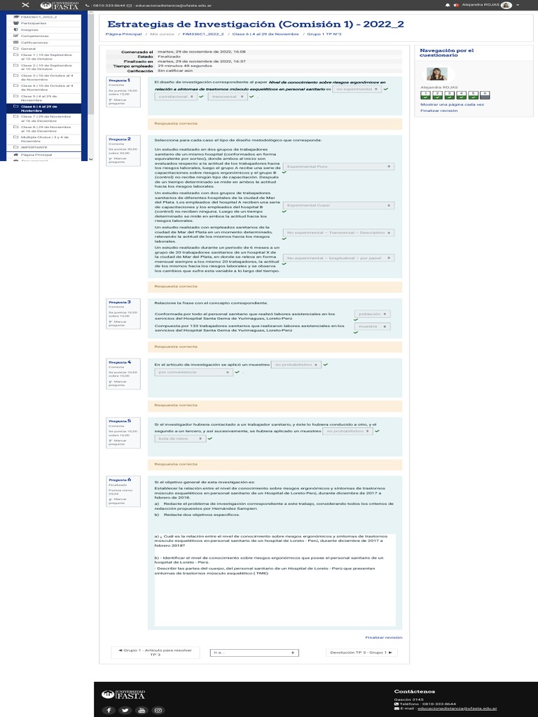 Grupo 1 TP N°3 - Revisión Del Intento | PDF | Hospital