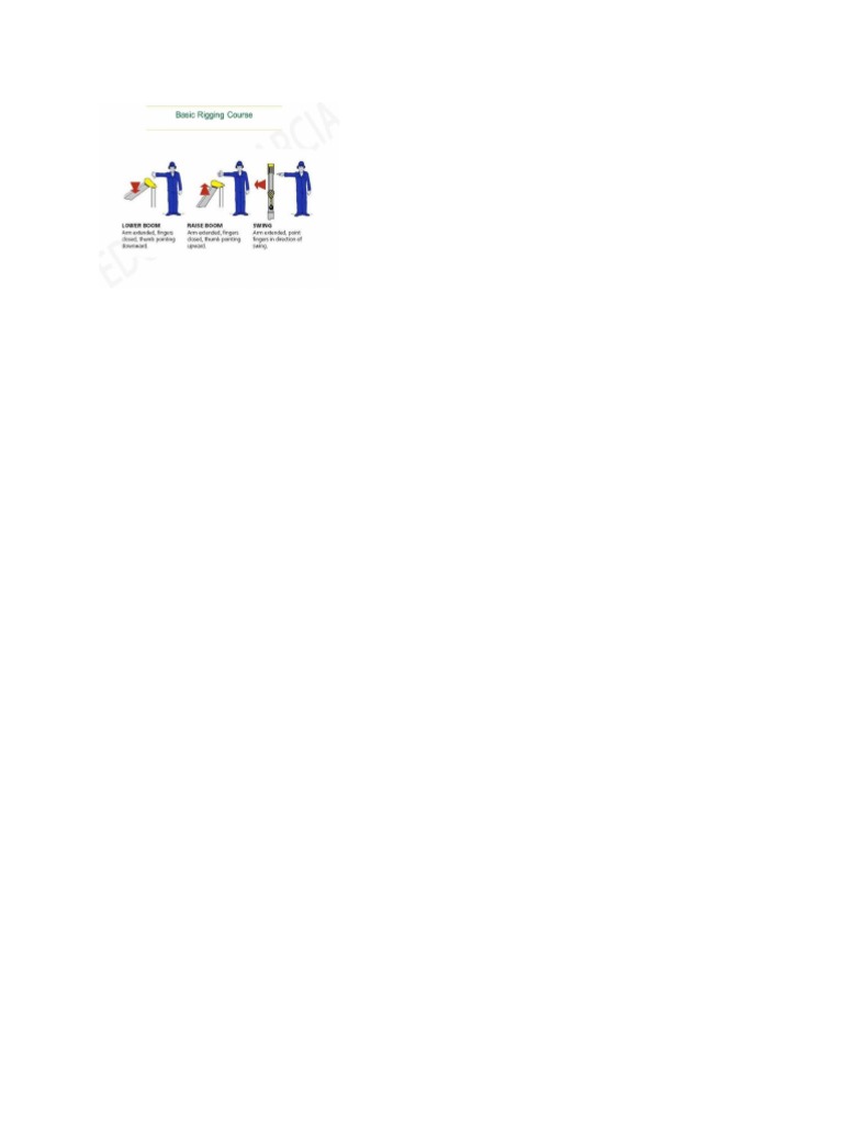 Basic Rigging Course NC1 TESDA | PDF