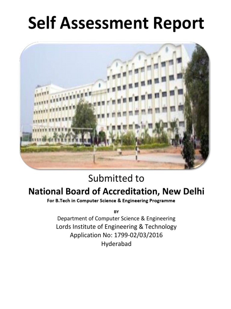 E-SAR for CSE Accreditation Submission | PDF | Computer Programming ...