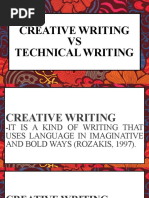 Creative Writing Exam With Answer Key | PDF | Poetry
