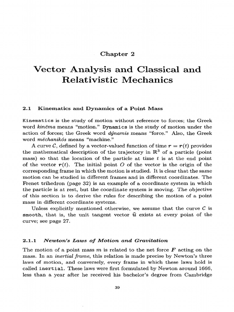Vectors | PDF | Force | Kinematics