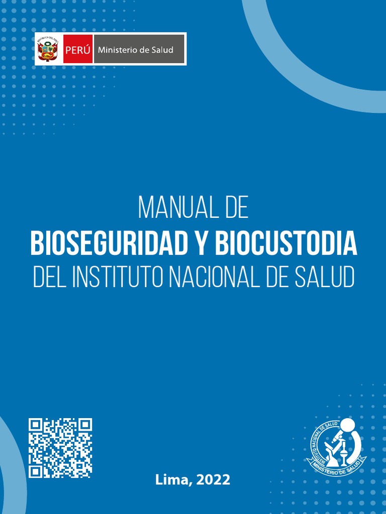 MANUAL DE BIOSEGURIDAD | PDF | Laboratorios | Contaminación