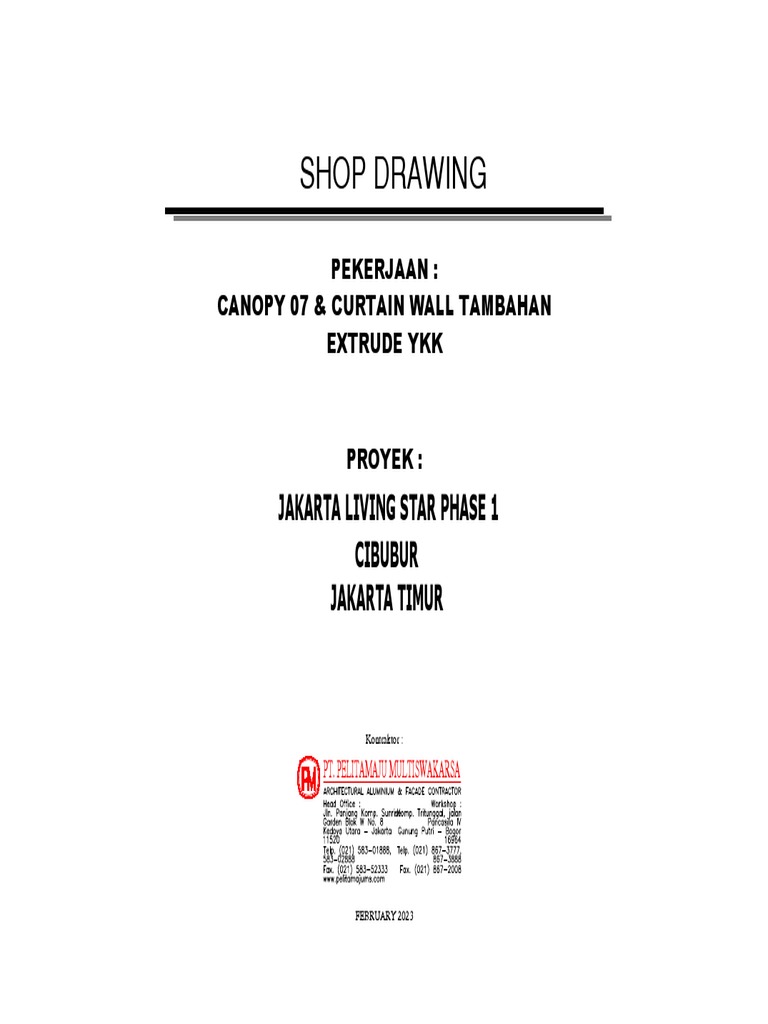 Canopy 7 Tambahan Revisi | PDF | Structural Engineering | Civil Engineering