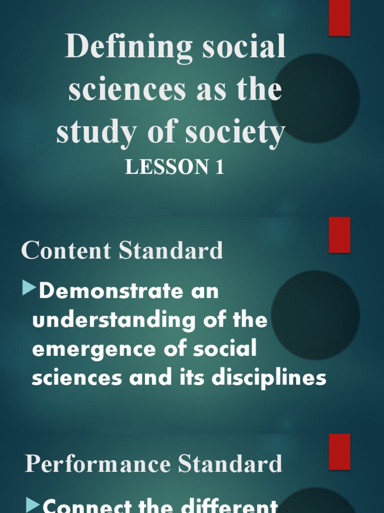 DISS Lesson 1 | PDF | Science & Mathematics