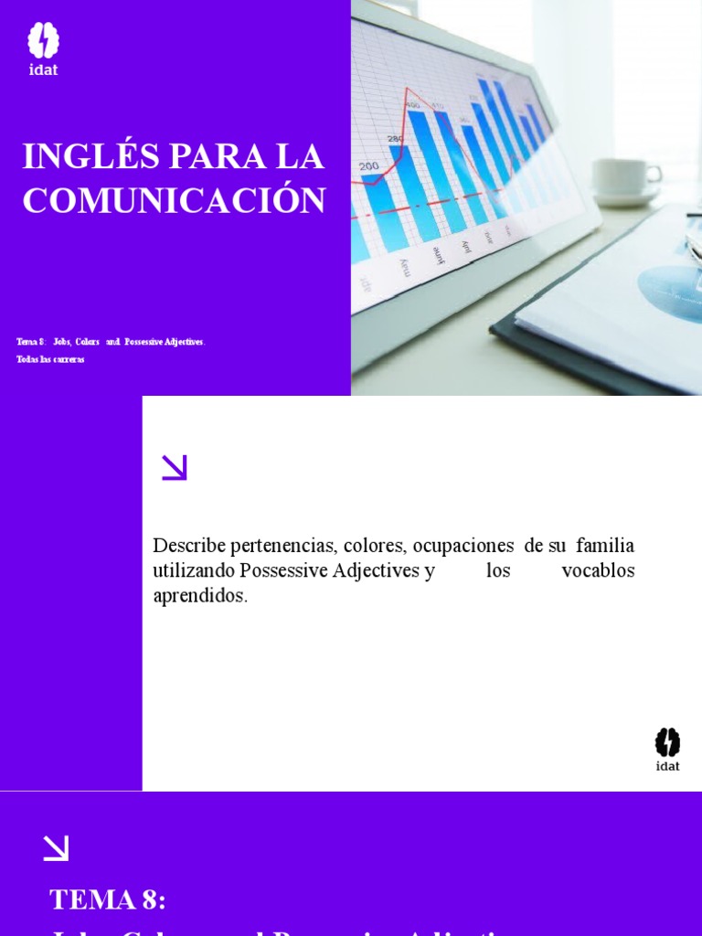 8-Jobs, Colors and Possessive Adjectives | PDF