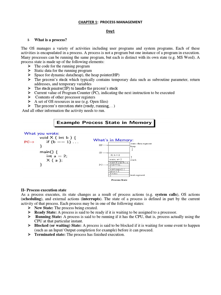 2process Management | PDF | Process (Computing) | Scheduling (Computing)