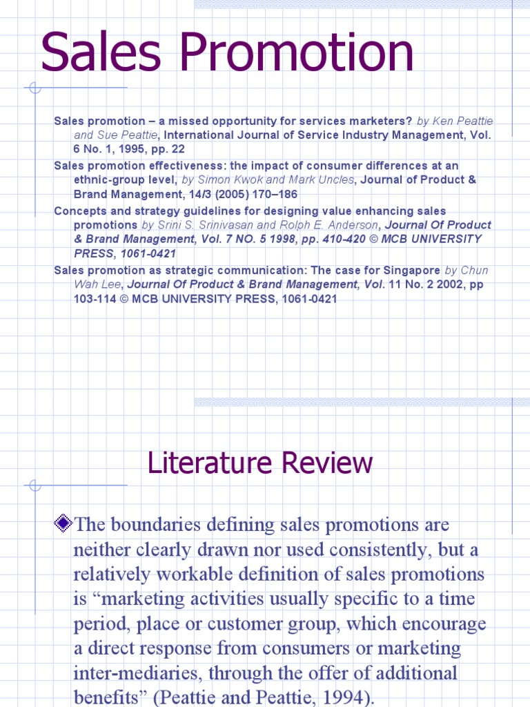 Sales Promotion | PDF | Brand | Marketing