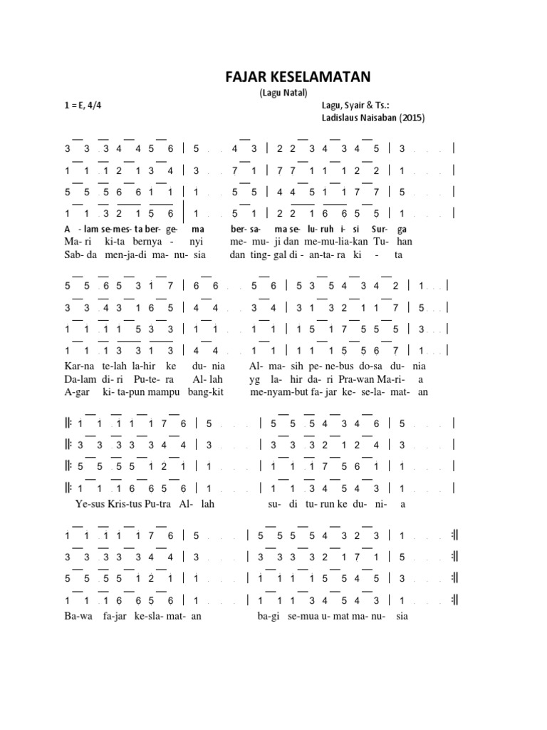 Fajar Keselamatan | PDF