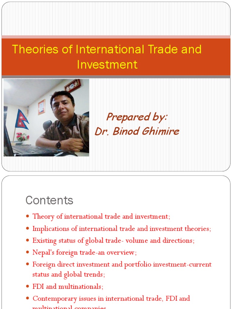 Chapter 2 Theories of Inter Trade Part 1 | PDF | Comparative Advantage | Mercantilism
