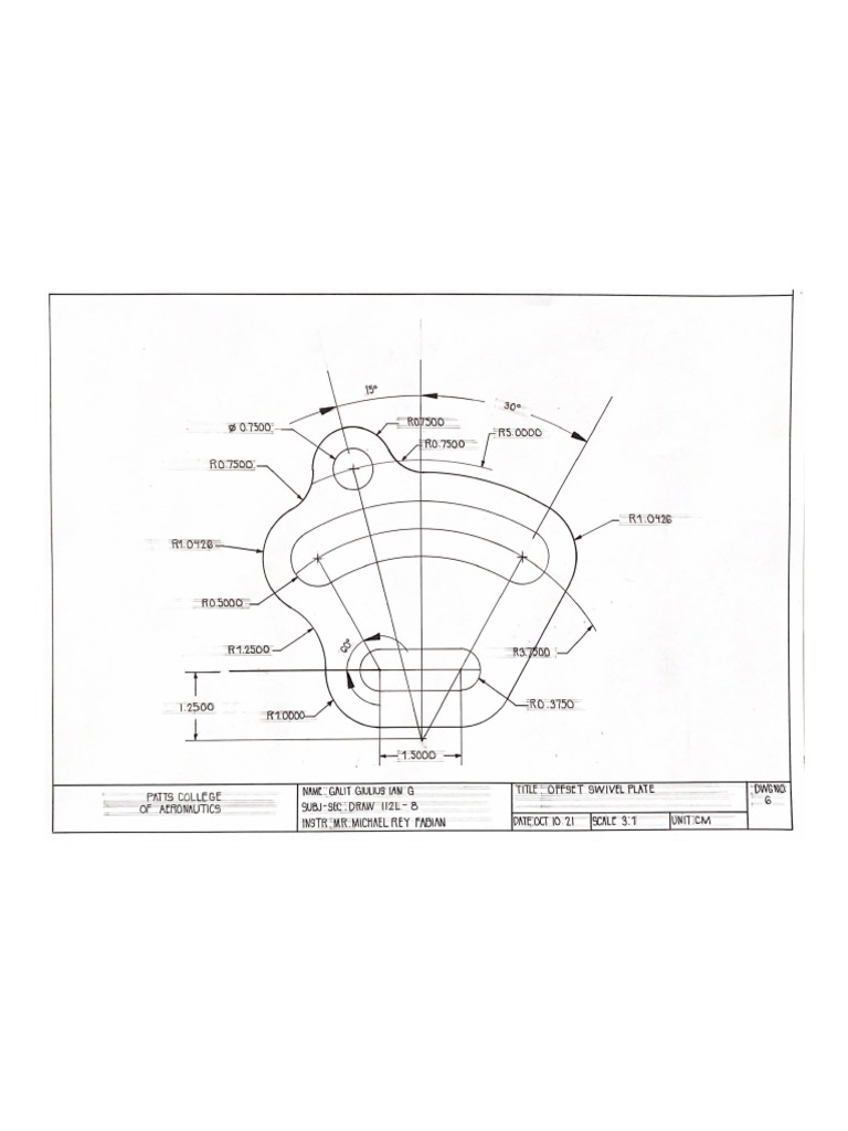 Title Offset Swivel Plate PDF | PDF