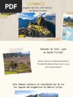 Preguntas Sobre Machu Picchu | PDF