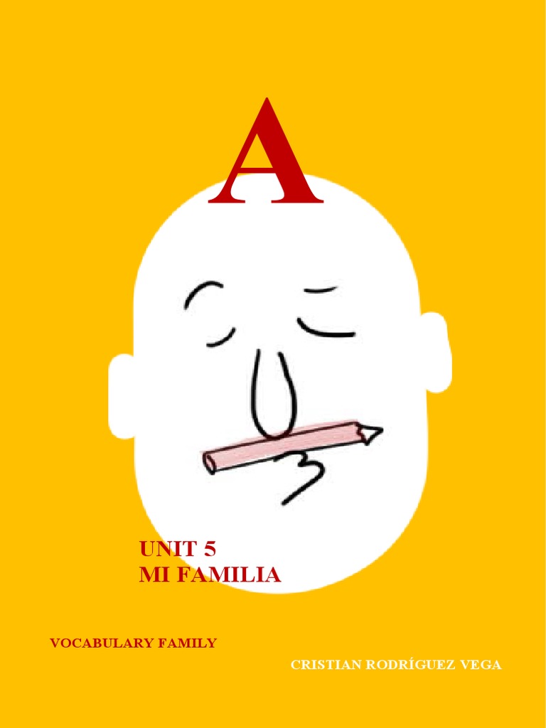 Unit 5 Mi Familia: Vocabulary Family | PDF | Américas | America latina