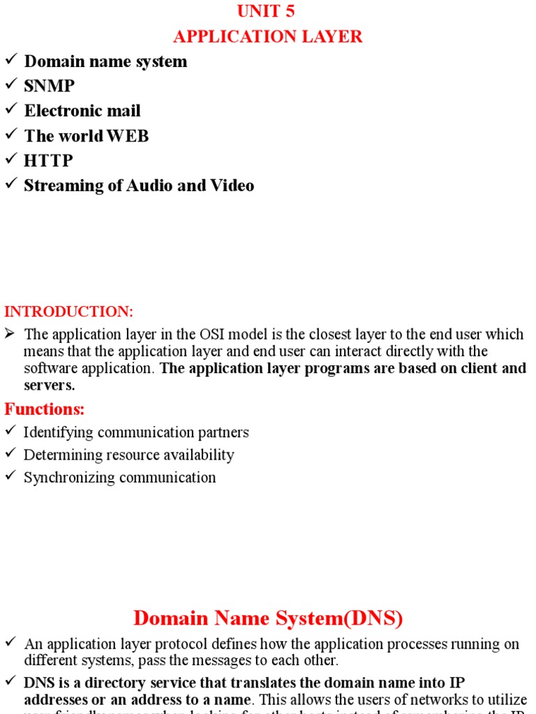 Understanding the Key Components and Functions of the Domain Name System (DNS) | PDF | World ...