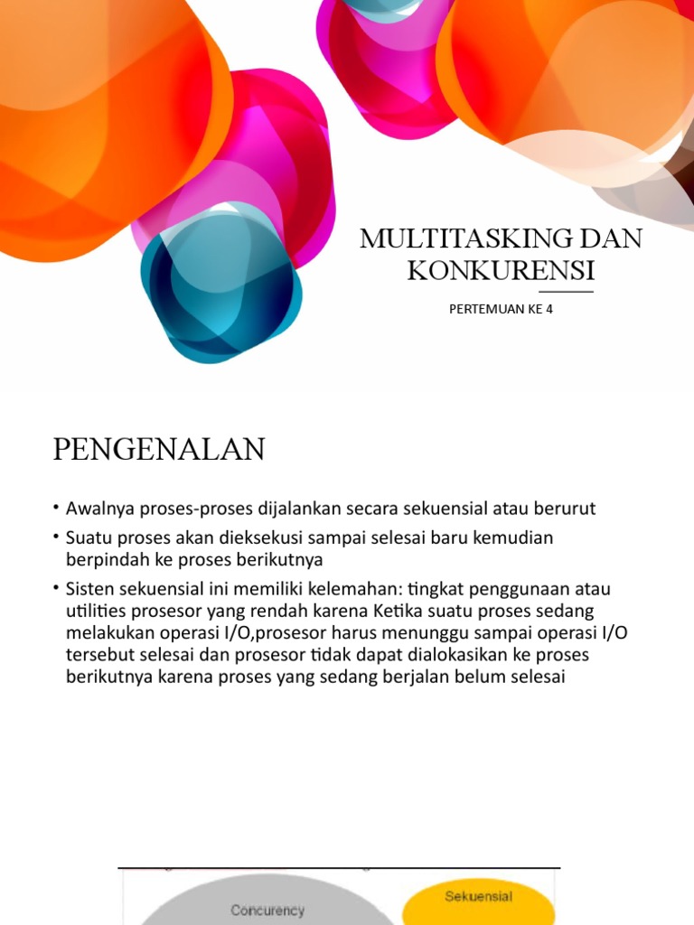 Multitasking Dan Konkurensi | PDF