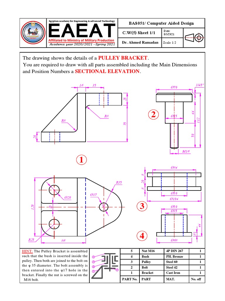 Tutorial | PDF | Mechanical Engineering | Manufactured Goods