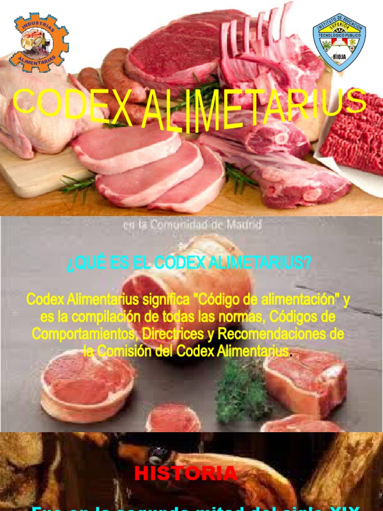 Codex Alimentarius Pdf