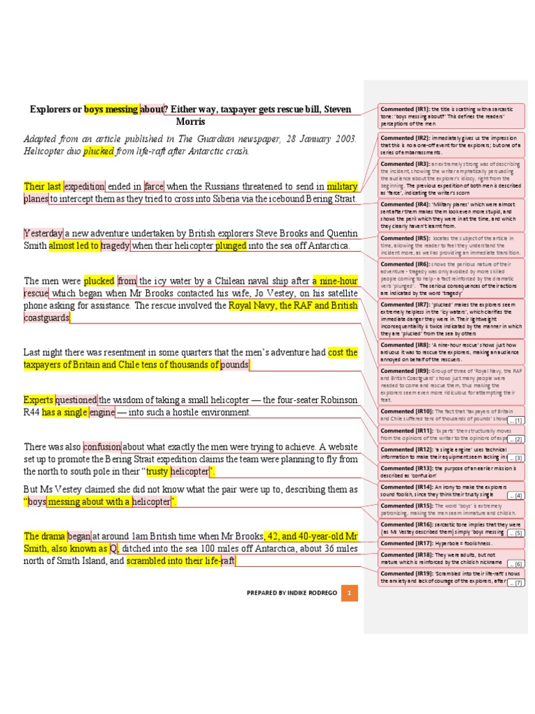 Boys Messing About | PDF