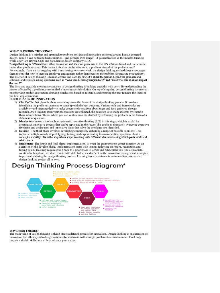 DT Notes | Download Free PDF | Design Thinking | Usability