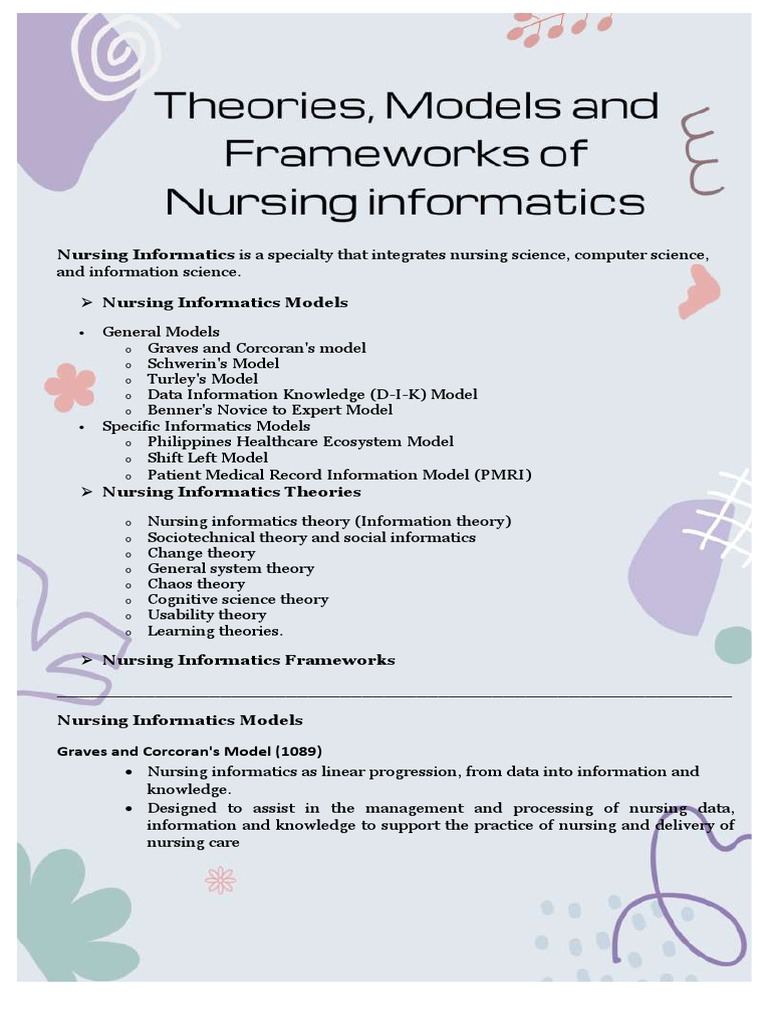 Reposrt 17 Theories Models and Frameworks | PDF | Information ...