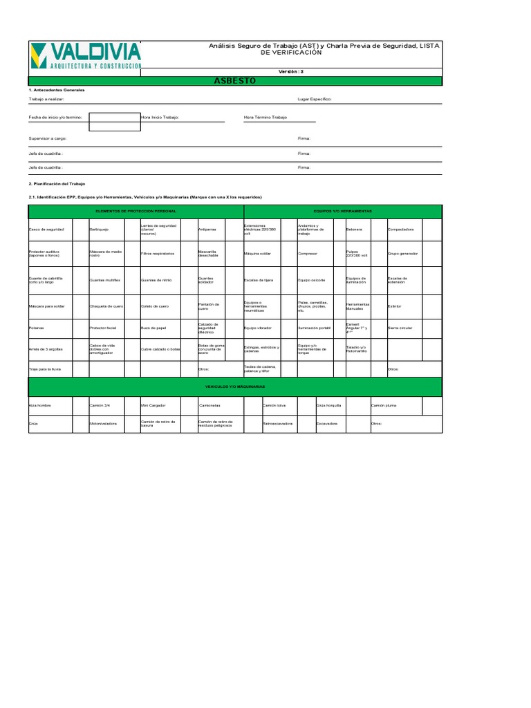 Ast Asbesto | PDF | La seguridad | Materiales