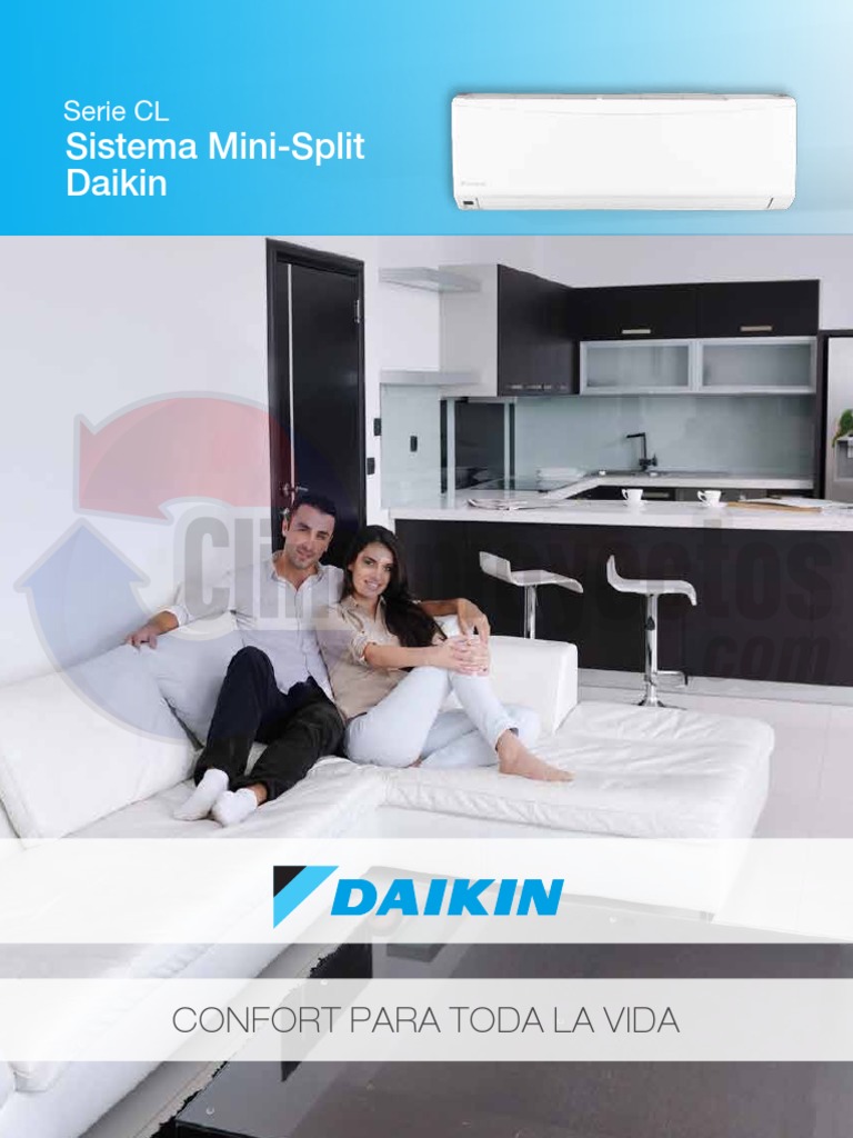 Mini Split Daikin R 410A 1 Ficha Tecnica CP | PDF | Uso eficiente de ...
