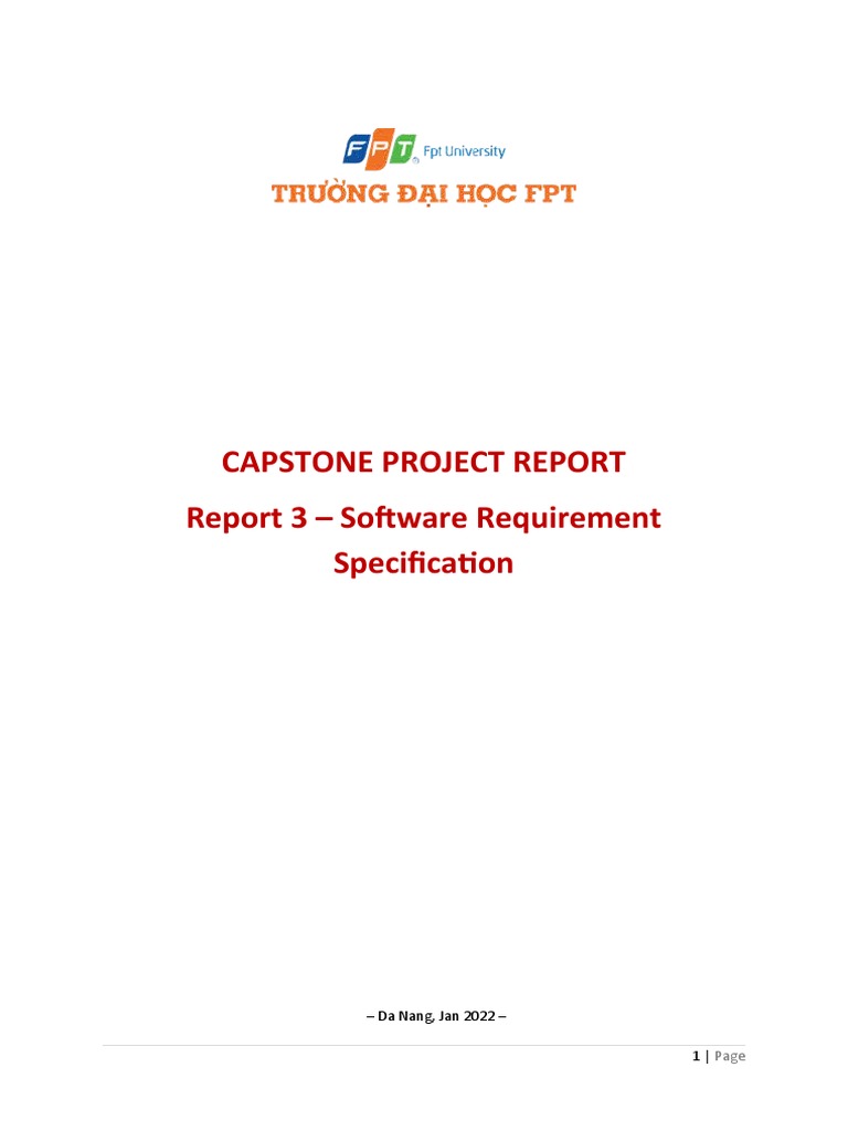 Report3 - Software Requirement Specification | PDF | User (Computing) | Login