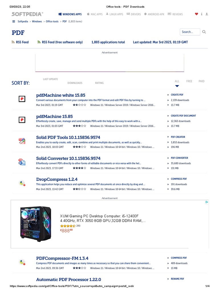 Office Tools - PDF Downloads PDF | PDF | Microsoft Windows | Windows 10