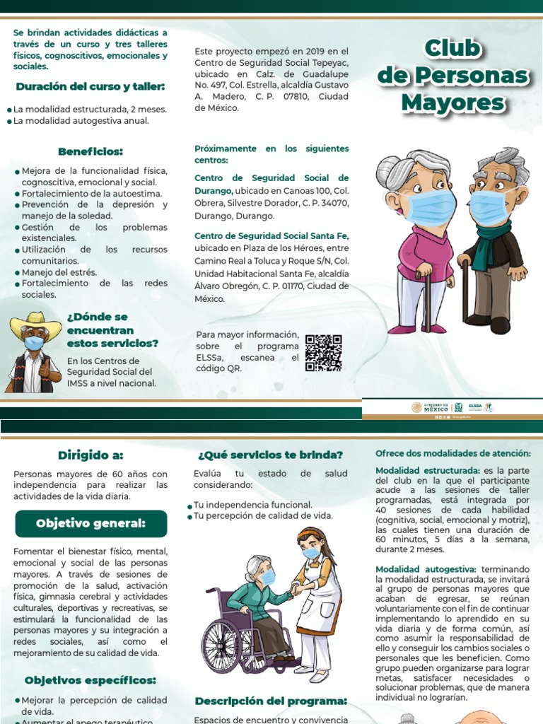 L5 25 Triptico Club de Personas Mayores | PDF | Inclusión (Educación ... L5 25 Triptico Club de Personas Mayores | PDF | Inclusión (Educación ...