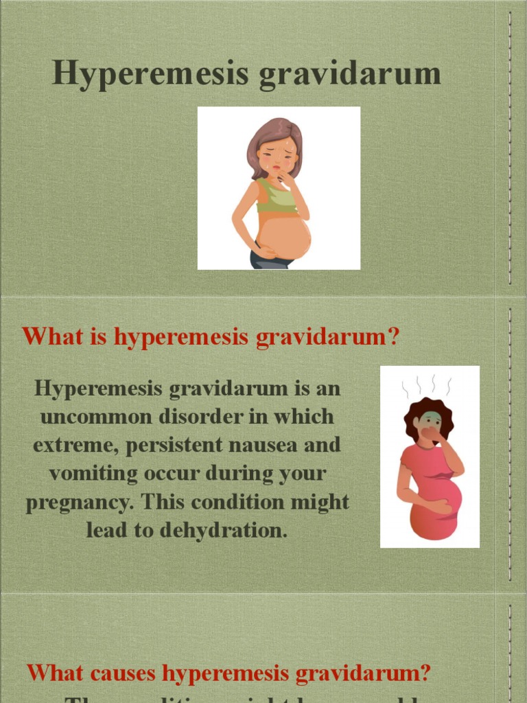 Hyperemesis Gravidarum PDF Medical Specialties Human Diseases And
