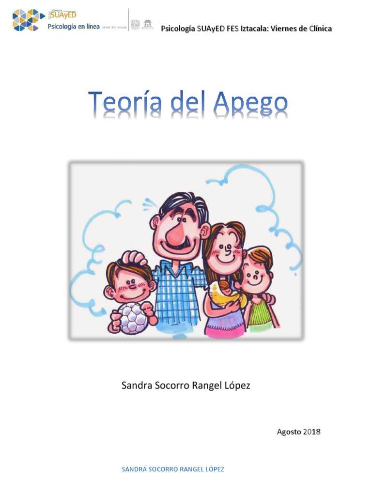 Teoria del Apego | PDF | Teoría de apego | Sicología