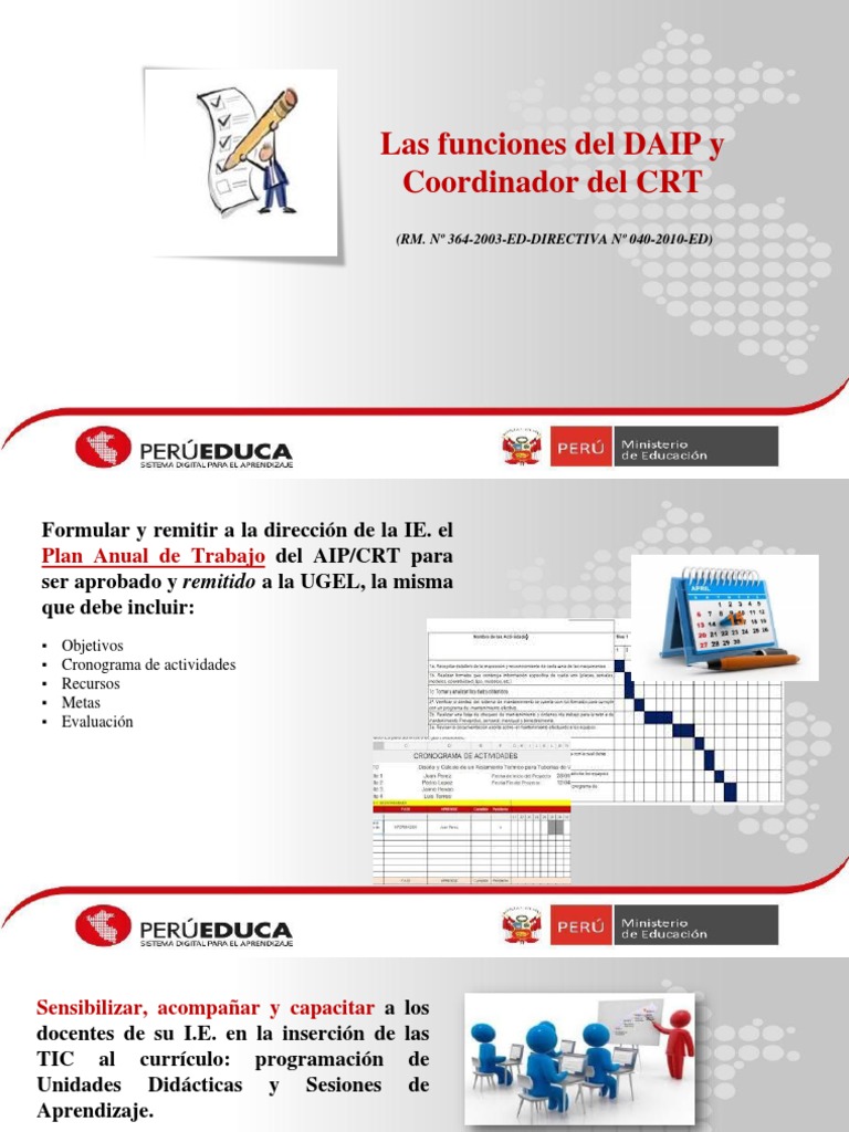 Funciones DAIP PDF | PDF